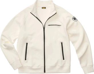 Blauer Homme, Sweatshirts et sweats &agrave; capuche, Blanc, Taille: 2XL Raynor Zip SweaT-shirt