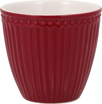 Green Gate Latte Cup Alice Claret red
