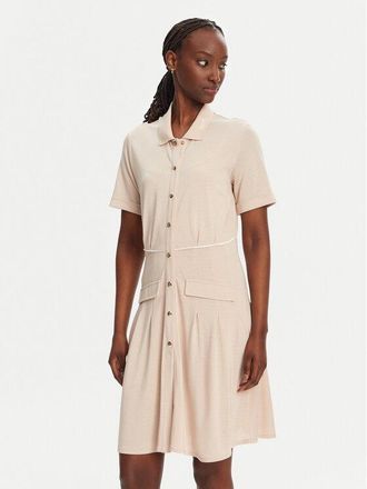 Liu Jo Hemdkleid TA5207 J4883 Beige Regular Fit