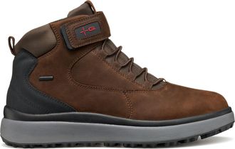 Geox Schnürschuhe Geox U Granito + Grip B A U56FZC 00045 C6006 Braun