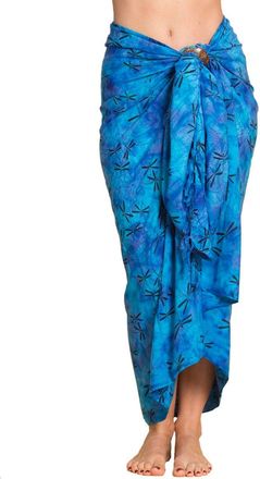 Panasiam Sarong B003 Blue tones, L