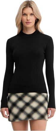 A|X Armani Exchange Pull &agrave; col rond - Femme - Pulls - Noir - Taille: 42 FR