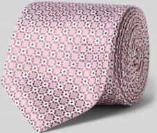 Monti Krawatte aus Seide im Allover-Look (7 cm)