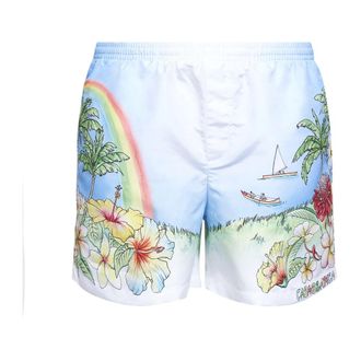 Casablanca Homme, Maillots de bain, Multicolore, Taille: XL Shorts