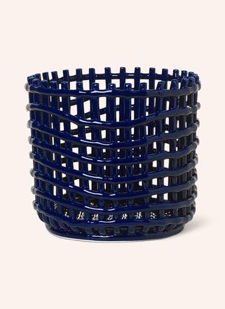 Ferm Living Ferm Living Korb Ceramic blau