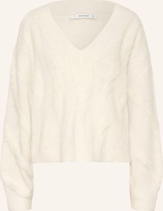 Gestuz Pullover Gzsida Mit Alpaka weiss