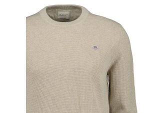 GANT Sweatshirt Herren Strickpullover 1er Pack Baumwolle (Packung, 1er Pack)