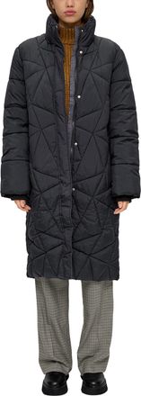 s.Oliver S.Oliver Damen 50.2.51.16.151.2132369 Outdoor Mantel, Schwarz,XS