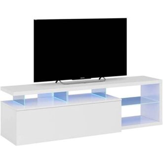 HOGAR 24 Hogar24 - Meuble tv avec led - 43 x 150 x 41 cm