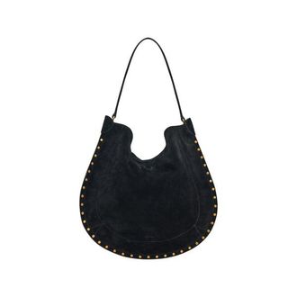 Isabel Marant Sac port&eacute; &eacute;paule Oskan Hobo en cuir de veau soft