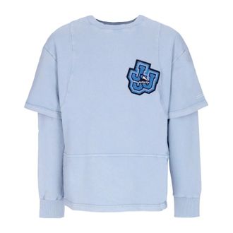 Mauna Kea Leichter Crewneck Sweatshirt Triple J Cyan - - Sweatshirts & Hoodies - Herren - Blau - S