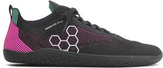 Vivobarefoot Femme Primus Lite Knit Textile Synthetic Obsidian Vibrant Pink Formateurs 37 EU