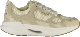 Twinset Femme, Chaussures, Beige, Taille: 36 EU Baskets de sport