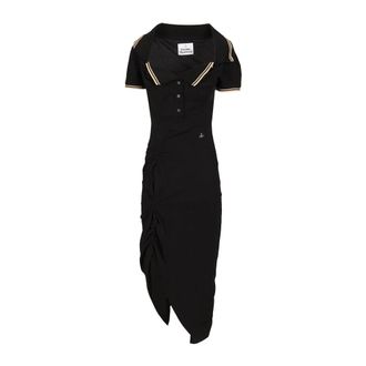 Vivienne Westwood Long Monday Pulling Midi Kleid - - Dresses - Damen - Schwarzk - XS