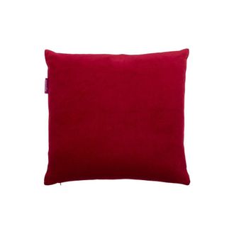 farbenfreunde Kissenbezug 1000 40 x 40 cm Rubin