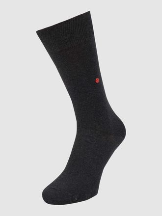 Burlington Socken mit Label-Print Modell Lord