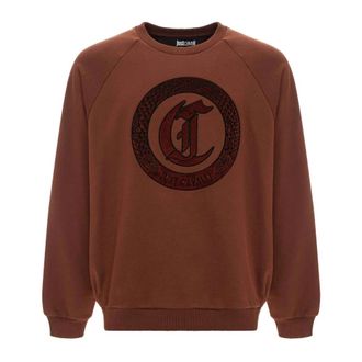 Just Cavalli Sweatshirt - - Sweatshirts & Hoodies - Herren - Braun - S