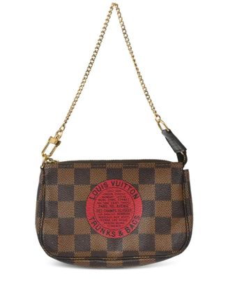 Louis Vuitton mini pochette Accessories pre-owned (2008) - Marron