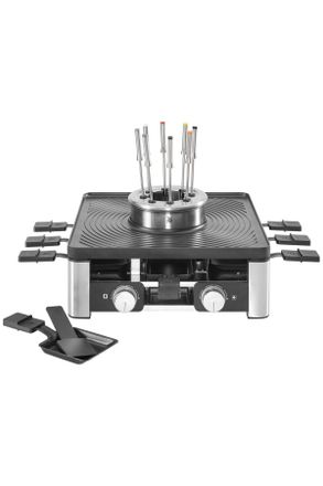 WMF Gourmet-Station Lumero, Metall, antihaftbeschichtete Raclette-Pf&auml;nnchen, regelbarer Thermostat, K&uuml;chenger&auml;te, Tischgrills & Fondues, Raclette-Grills