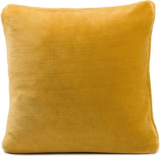 Gözze Premium Cashmere-Feeling Kissenbezüge, 500 g/m², 50 x 50 cm - Senf