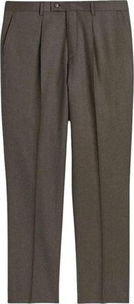 Sand Copenhagen Stretch Flanellhose - - Trousers - Herren - Braun - 2XL