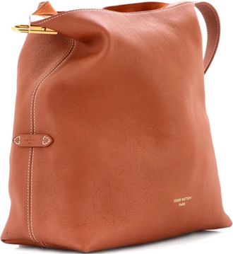 Louis Vuitton Low Key Calfskin MM hobo bag - Braun