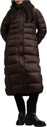 Blauer Femme, Manteaux, Brun, Taille: 44 FR Long Down Parka