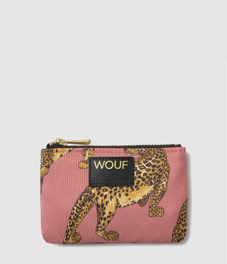 Wouf Porte-cartes Blush L&eacute;opard