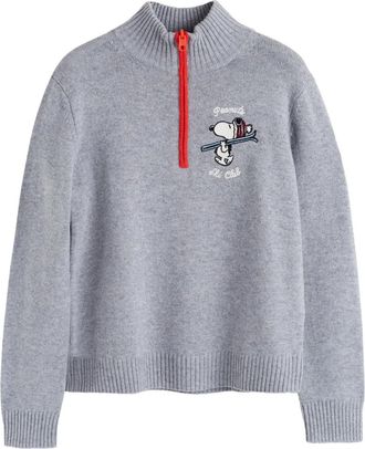 Chinti and Parker pull à fermeture zippée - Gris