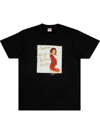 SUPREME t-shirt à imprimé graphique - Noir