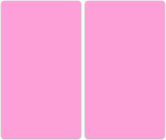 Decorwelt | Herdabdeckplatten 2x30x52 cm Ceranfeldabdeckung 2-Teilig Universal Elektroherd Induktion für Kochplatten Herdschutz Deko Schneidebrett Sicherheitsgl