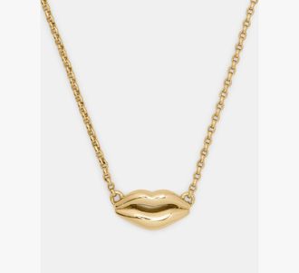 Kate Spade New York Lips Mini-Halskette