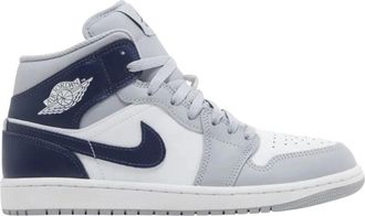 Nike Homme, Chaussures, Gris, Taille: 40 EU Air Jordan 1 Mid