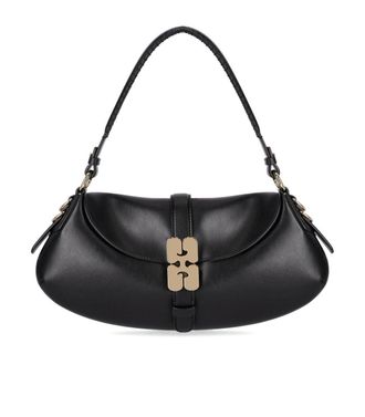 Ganni SAC BAGUETTE KAT NOIR GANNI