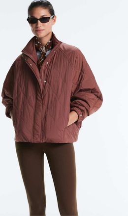 Oysho Fellex Aerogel - Veste matelass&eacute;e imperm&eacute;able - Mauve-Violet