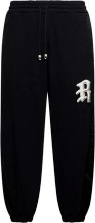 John Richmond Femme, Pantalons, Noir, Taille: 40 FR Jogger avec Logo Avant