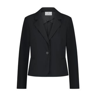 Jane Lushka Damen, Jacken, Schwarzk, XSGröße