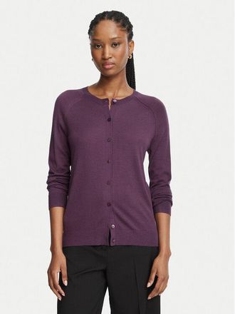 HUGO BOSS Strickjacke Fonami 50545031 Violett Regular Fit