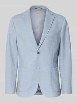 Pierre Cardin Slim Fit 2-Knopf-Sakko mit Strukturmuster