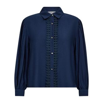 Co'Couture Damen, Blusen & Hemden, Blau, XLGr&ouml;&szlig;e