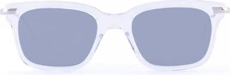 Thom Browne Femme, Accessoires, Gris, Taille: ONE Size Lunettes de soleil rectangulaires 49