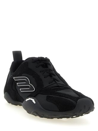 Balenciaga Mens Black Polyester Athletic Sneakers