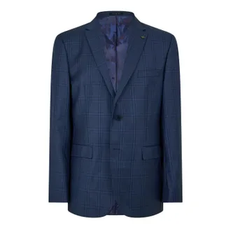 Ted Baker Anzugjacke f&uuml;r Herren, Hals Kerbe (Dunkelblau)