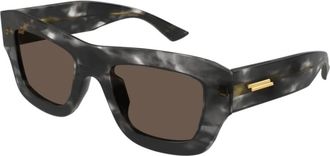 Bottega Veneta Stylische Sonnenbrille f&uuml;r deinen Look - - Accessories - unisex - Schwarzk - 50 MM
