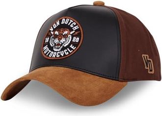 Von Dutch Casquette Homme & Femme, Casquette Baseball Vintage, Ajustable Effet Suedine TU