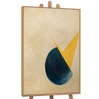 Yohji Yamamoto Art Acrylbilder Minimalistisch Abstraktion auf Leinwand handgemalt Moderne Bilder mit Rahmen Wandbild Wohnzimmer modernes Wohndekor Bilder Büro echtes