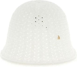 Maison Michel Femme, Accessoires, Blanc, Taille: M Lison Hat