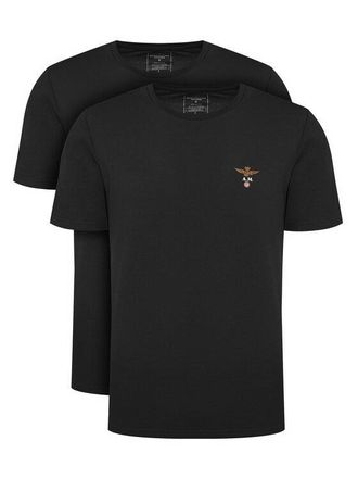 Aeronautica Aeronautica Militare 2er-Set Boxershorts AM1UTI001B Schwarz