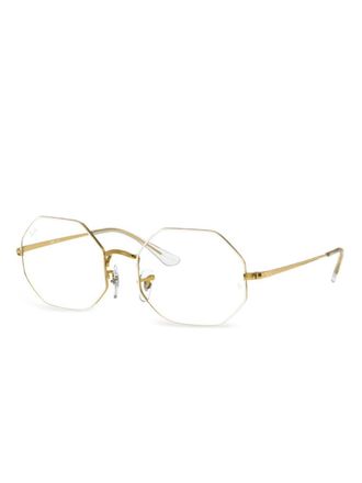Ray-Ban lunettes de vue Octagon - Or