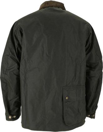 Barbour Waxed Cotton Jacket - Green